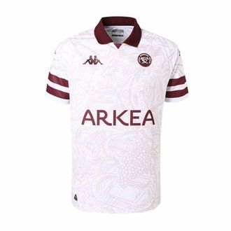 Kappa Maillot Kombat Away UBB 24/25 pour Gar&ccedil;on - Blanc - Taille 6Y