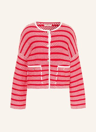 Barbour Strickjacke Polly rot