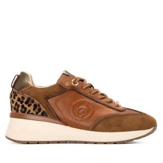 Carmela Sneakers Femme Camel - Chaussures Confortables et polyvalentes - Mode d&eacute;contract&eacute;e - Mod&egrave;le 16244103 (Taille36)