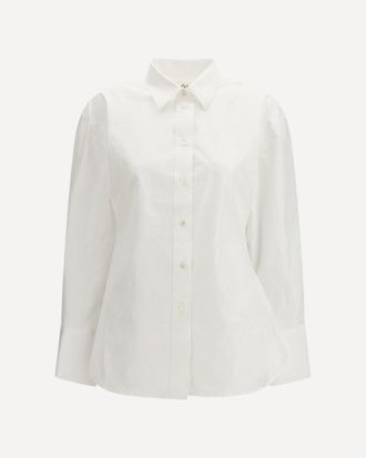 R&oacute;he Shaped cotton poplin Shirt Female 36
