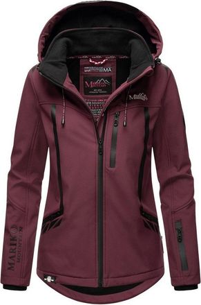 Marikoo Softshelljacke Mount-Cho-Oyu mit abnehmbarer Kapuze