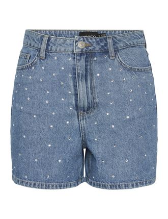 Pieces Pcsky Hw Rhinestone Shorts
