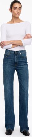 Arket LINDEN Bootcut Jeans -Blau