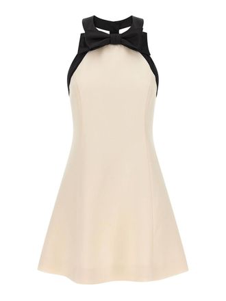 Valentino Garavani Knielanges Kleid - Wei&szlig;