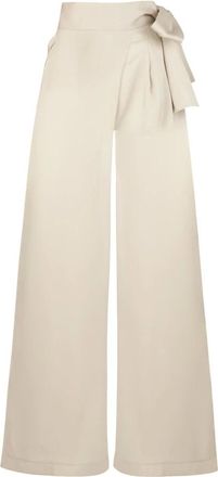D.exterior Femme, Pantalons, Beige, Taille: 40 FR Pantalon Palazzo