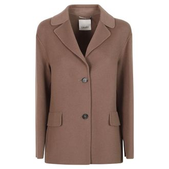Max Mara Elfi Jacke - - Jackets - Damen - Braun - L