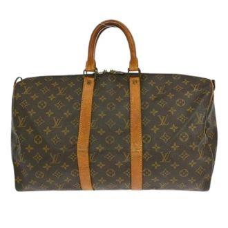 Louis Vuitton unisex, Pre-owned, Brun, Taille: ONE Size Sac Keepall Bandouli&egrave;re Pre-owned