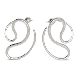 Panconesi Femme, Accessoires, Gris, Taille: ONE Size P Continua Earrings