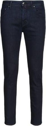 Jacob Cohen Slim Jean in Baumwoll gemischt - blau