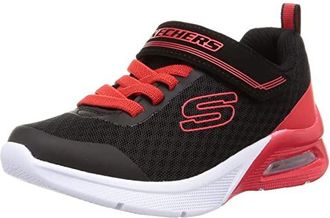Skechers Garçon 403773l Bkrd Basket, Black Textile Red Trim, 27.5 EU