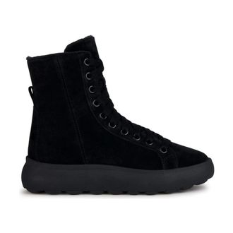 Geox Schwarze Stiefeletten - - Shoes - Damen - Schwarzk - 36 EU