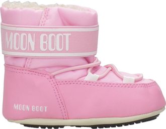Moon Boot Boots de chaussures de lune rose
