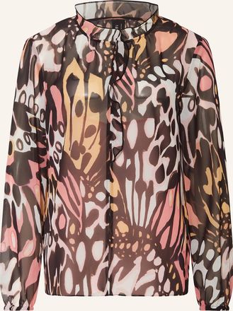 Marc Cain Blusenshirt Mit Volants schwarz