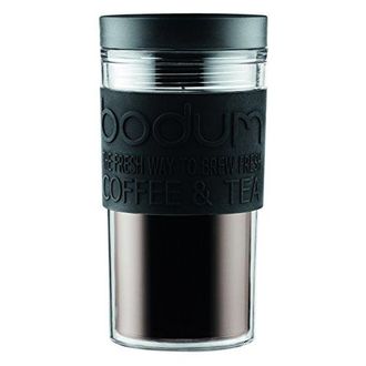 Bodum Becher aus Kunststoff, Schwarz, 0.35 l