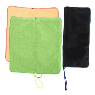 Aboofan 3 Stück Regenschirm Aufbewahrungstaschen aus Oxford Faltbar und Wasserabweisend mit Wasserabsorbierender Innenschicht Vielseitige Organizer für Kamera