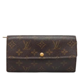 Louis Vuitton Pre-owned Vintage Canvas Geldb&ouml;rse - - Pre-owned - Damen - Braun - ONE SIZE