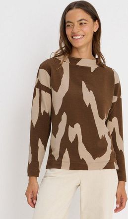 Cecil Langarmshirt aus strecthigem Viskosematerial