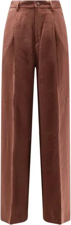 Hev&ograve; Damen, Hosen, Braun, XSGr&ouml;&szlig;e