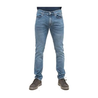 Jeckerson Homme, Jeans, Bleu, Taille: W38 Slim Fit Tri-Blend Denim Jeans