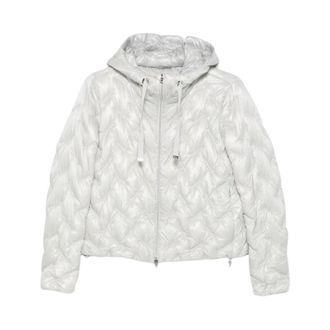 Herno Gesteppte kurze Daunenjacke - - Jackets - Damen - Grau - M