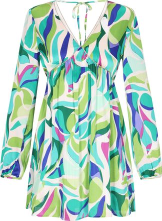 Izia Kleid Frauen aqua mehrfarbig