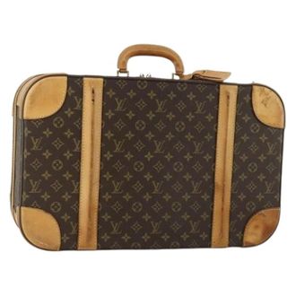 Louis Vuitton Pre-owned Canvas Weekend Bag - - Pre-owned - Damen - Braun - ONE SIZE