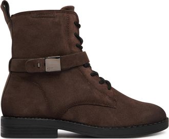 Tamaris Schn&uuml;rschuhe Tamaris 1-25108-47 Dunkelbraun