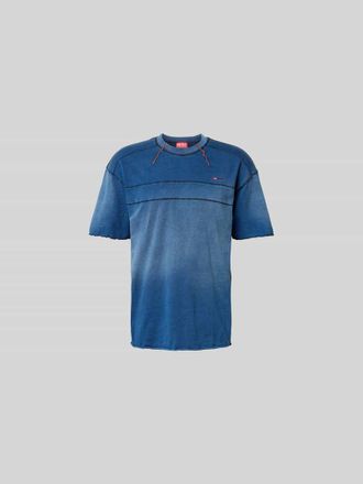 Diesel T-Shirt mit Label-Stitching