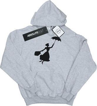 Disney Mary Poppins Flying Silhouette Kapuzenpullover f&uuml;r Damen (Grau)