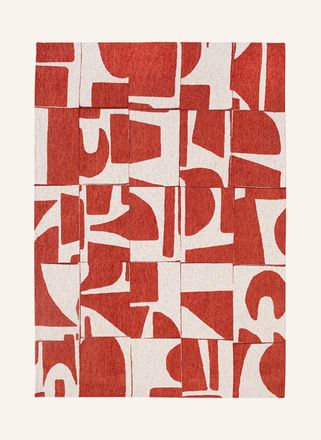 Louis De Poortere Louis De Poortere Teppich Craft Papercut rot