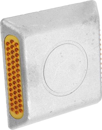 Yardwe Sicherheitsreflektor Für Den Außenbereich Reflektierendes Verkehrszeichen Straßenmarkierungen Aus Aluminium Einfahrtsmarkierungen Mit Hohem Reflexions