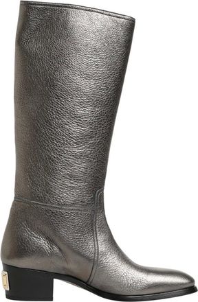 Dolce & Gabbana Femme, Chaussures, Gris, Taille: 44 EU Bottes Hautes