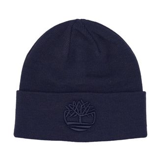 Timberland Bonnet Brod&eacute; Peacoat Style 3D - Homme - Accessoires - Bleu - Taille: ONE Size