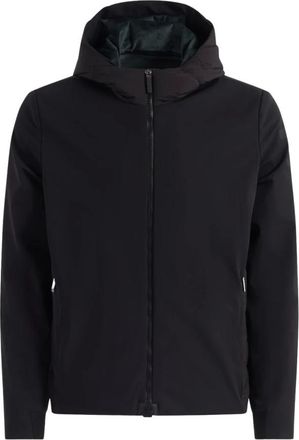 Roberto Ricci Design Montecristo Thermo Duck Hood Zip Soft Jkt - Homme - Vestes - Noir - Taille: M
