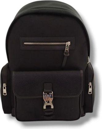A|X Armani Exchange Homme, Sacs, Noir, Taille: ONE Size Woven Backpack