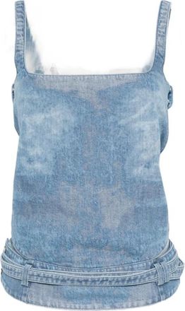 Diesel Femme, Tops, Bleu, Taille: 42 FR Top