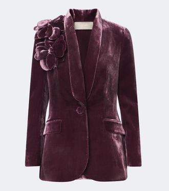 Elie Saab Blazer aus Samt