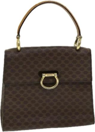 Celine Pre-owned Cuir sacs-main - Femme - Pre-owned - Brun - Taille: ONE Size