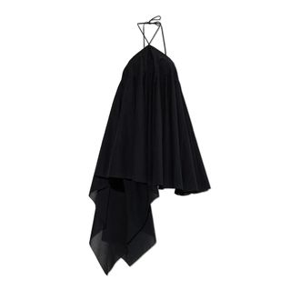 Jacquemus Femme, Robes, Noir, Taille: 38 FR Robe pliss&eacute;e asym&eacute;trique