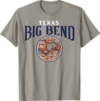 Trendy Apparel Texas Big Bend National Park Rock Formation T-Shirt