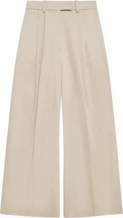 Anine Bing Homme, Pantalons, Beige, Taille: 36 FR Lou Pantalons