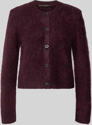 Windsor Strickjacke aus Kaschmir mit Rundhalsausschnitt