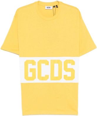 GCDS Gcds, Homme, Tops, Jaune, Taille: M T-Chemises