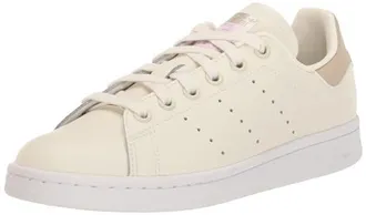 adidas Adidas Originals Womens Stan Smith Shoe Baskets, Off Blanc/Wonder Beige/Silver avec., 9