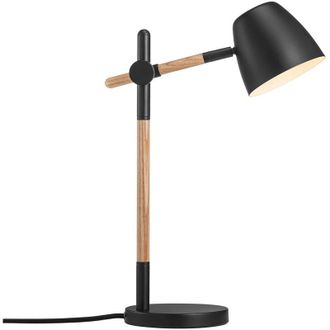 Nordlux Lampe &agrave; poser theo M&eacute;tal Noir, H.46 - IP20 - GU10 / Int&eacute;rieur