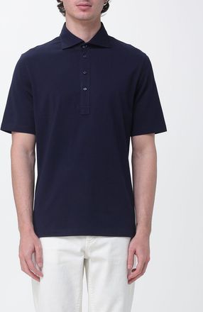 Brunello Cucinelli Polo BRUNELLO CUCINELLI Homme couleur Cobalt