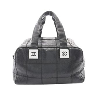 Chanel Pre-owned Caviar Skin Handbag (Chocolate Bar) - - Pre-owned - Damen - Schwarzk - ONE SIZE