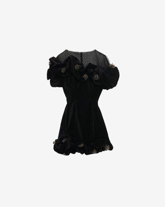 Isabel Marant Robe Eliska - Femme - Noir - Taille36 - Isabel Marant