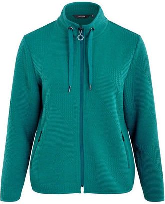 Navigazione Sweatjacke mit Struktur