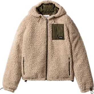 Miu Miu veste à capuche - Tons neutres